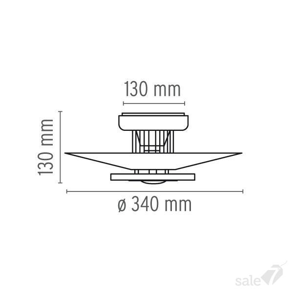 Flos Moni 1 Ceiling White
