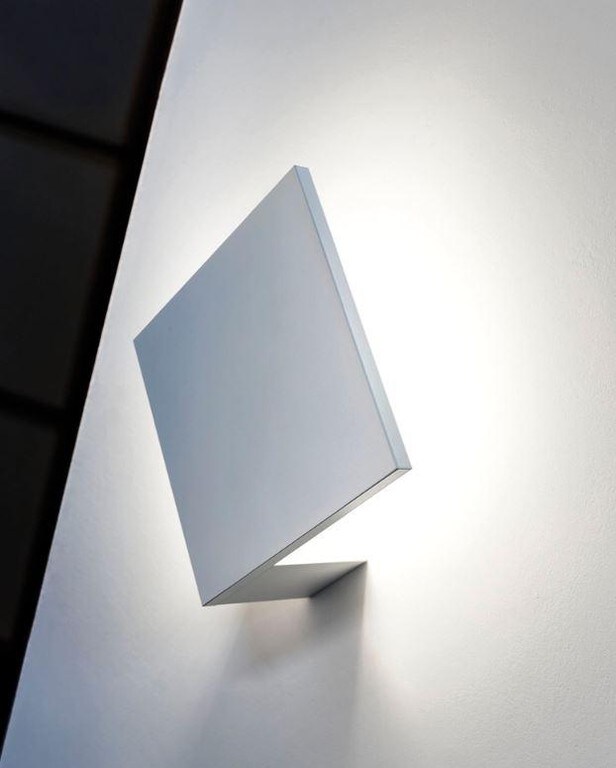 Lodes Puzzle Single Square Led Wall Lamp 30K White Matt