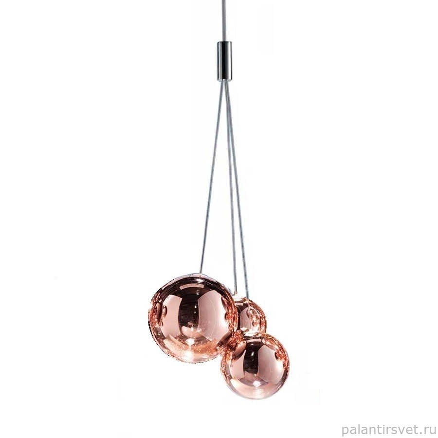 Lodes Random Suspension 3L 27K Rose Gold
