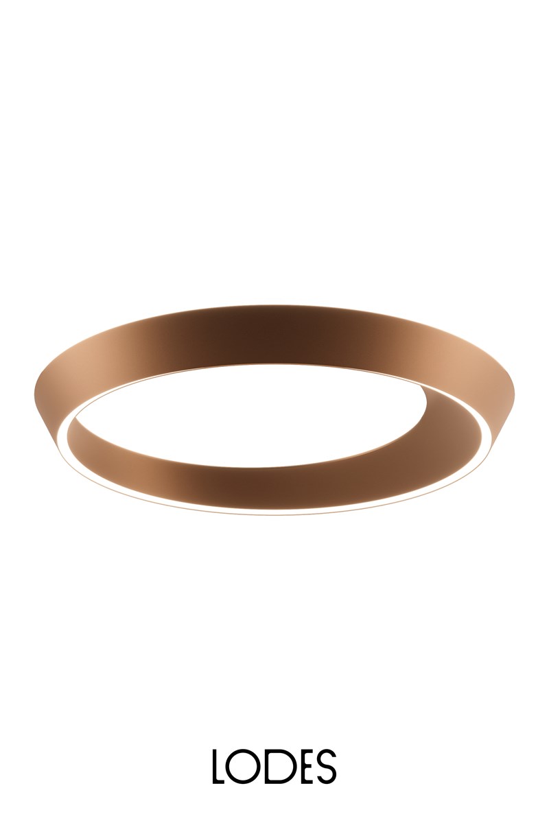 Lodes Tidal 45 Oval Ceiling 30K Bronze Matt